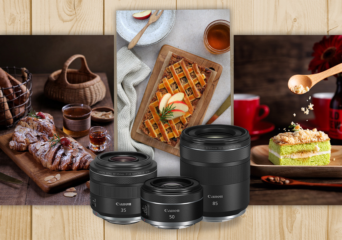 3 Lenses to Start Food Photography