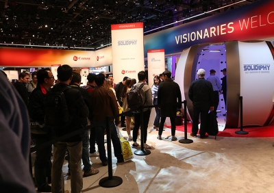 CES 2017 Canon Booth Report: Snaking Queues for Solidiphy’s 3D Figurine ...